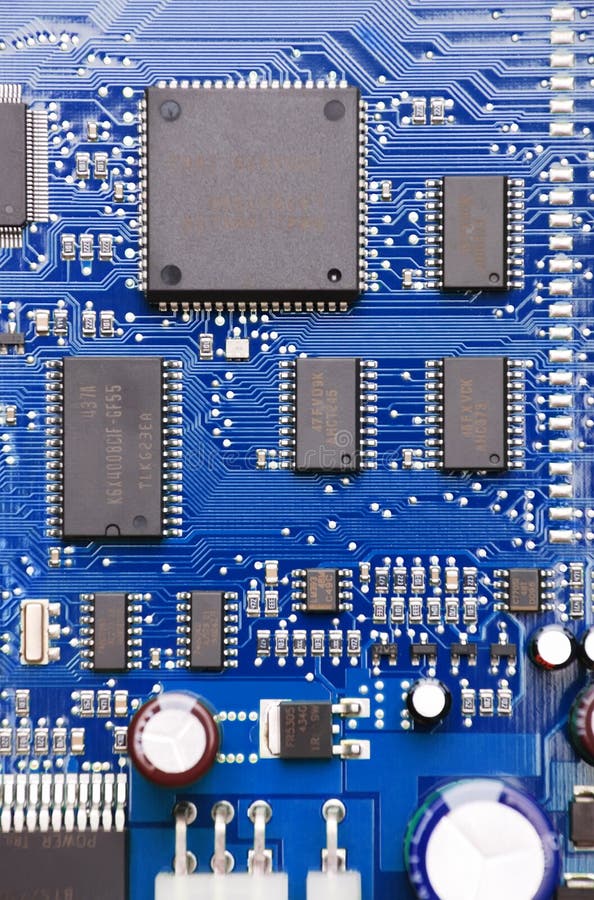 Electronic system board stock photo. Image of color, controller - 10720146