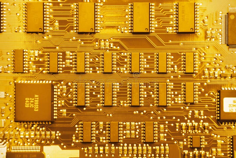 Electronic system board stock image. Image of circuit - 10867733