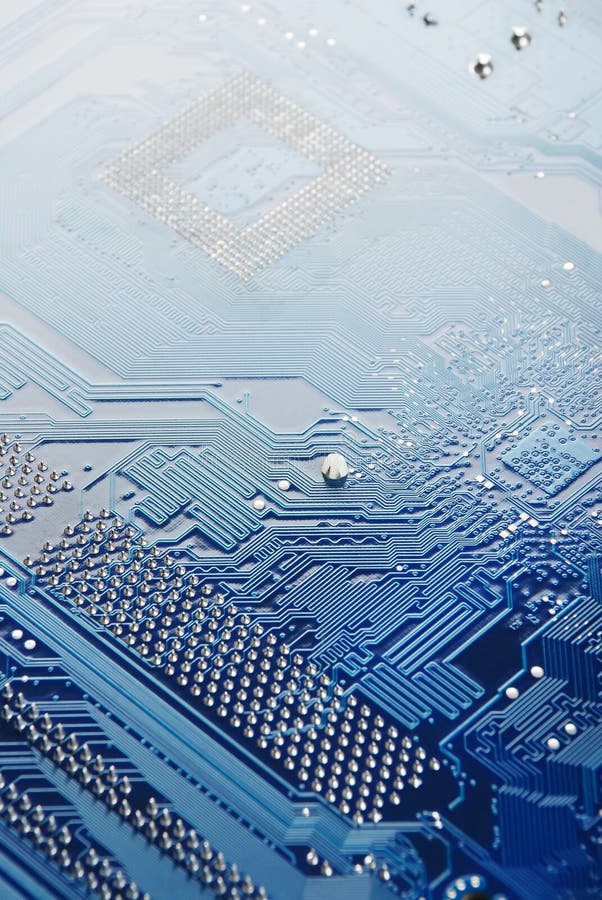Electronic system board stock image. Image of color, connection - 12987681
