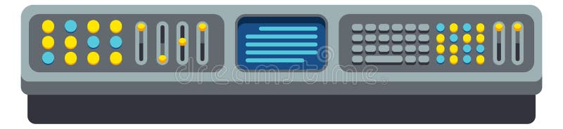 Car Control Panel Icon. Dashboard Indicators Symbol Stock Vector ...