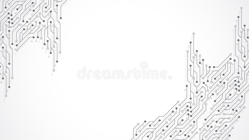 Electronic Texture for Computer Technology, Engineering Concept ...