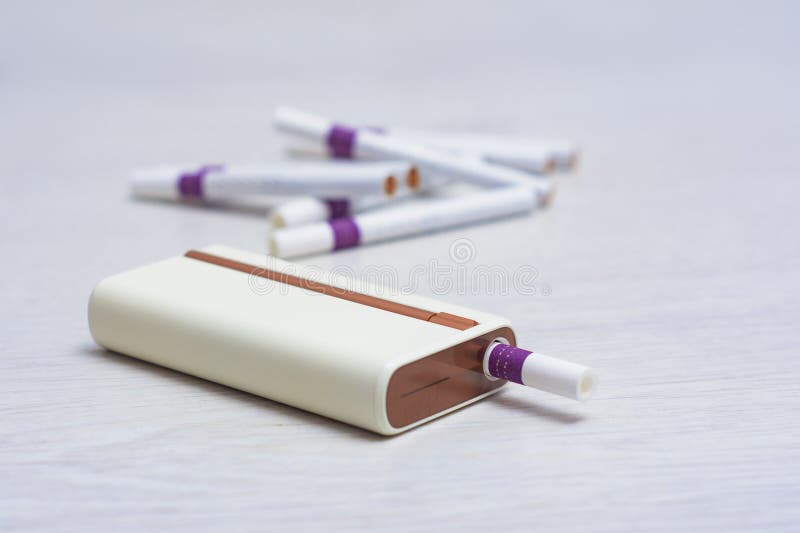 Electronic Tobacco Heating System with Stylish Design. Modern ...