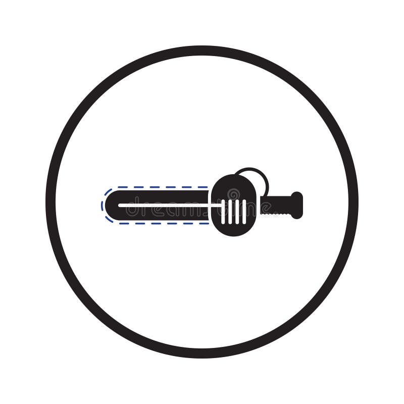 Electronic tools saw icon stock vector. Illustration of technology ...