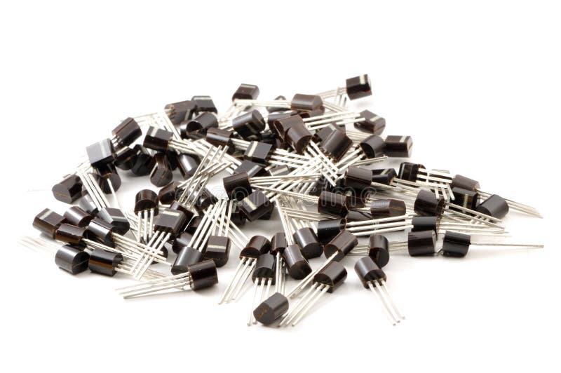 Electronic transistors stock photo. Image of circuit - 32666472