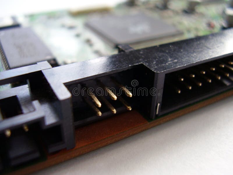 Electronic unit stock image. Image of close, connector - 14704135