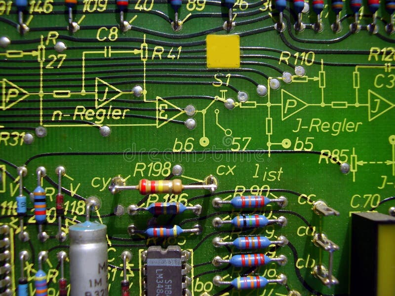 Electronic unit stock photo. Image of computer, drawing - 14941938