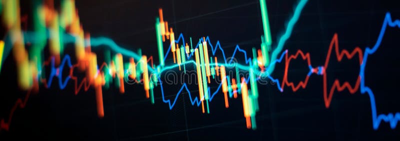 Electronic Virtual Platform Showing Trends and Stock Market ...