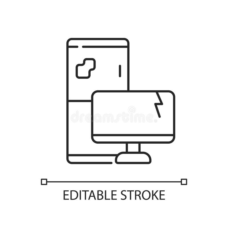Electronic Waste Management Brochure Template Stock Vector ...