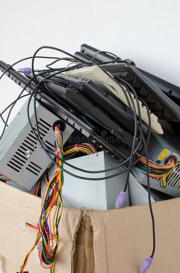 Electronic Waste stock photo. Image of drive, electronic - 57682356