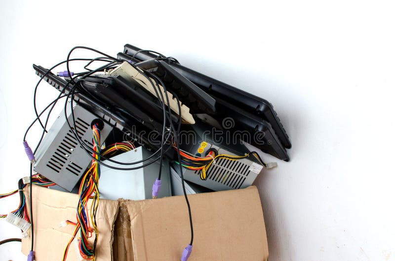 Electronic Waste stock image. Image of waste, keyboard - 57682543
