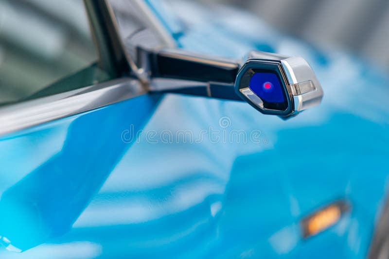 Electronic wing mirror stock image. Image of transport - 161522239