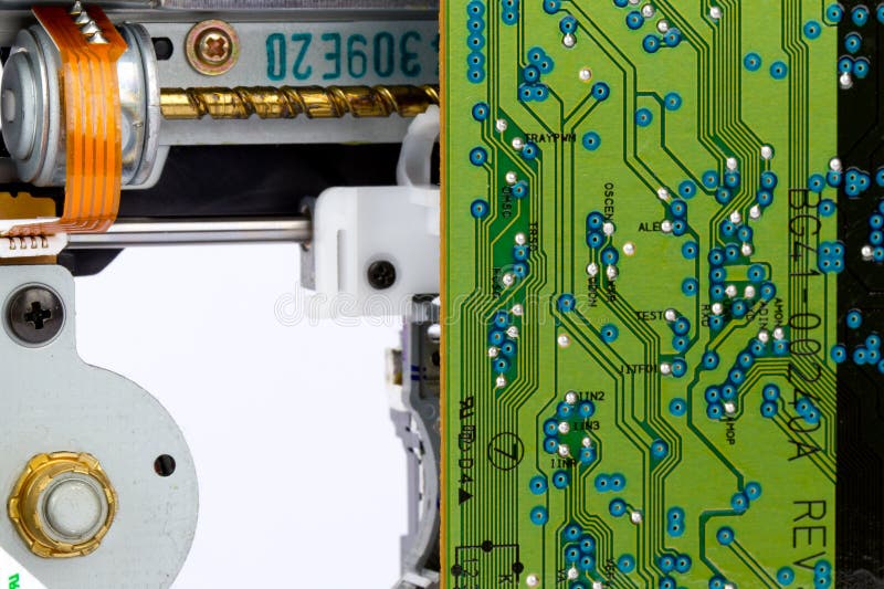 Electronical Circuits PCB, Printed Circuit Board Stock Photo - Image of ...