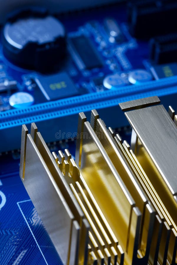 Electronics stock image. Image of engineering, chip, dark - 6277389