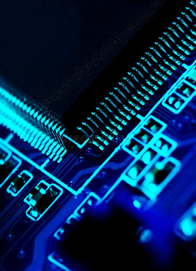 Computer Motherboard stock photo. Image of computer, science - 2935112