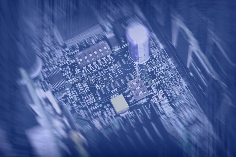 Abstract Electronics Background Stock Photo - Image of energy, logical ...