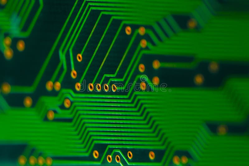 Blue circuit board stock image. Image of data, connecting - 4170991