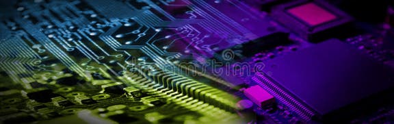 Electronics Banner stock image. Image of computer, area - 6846099
