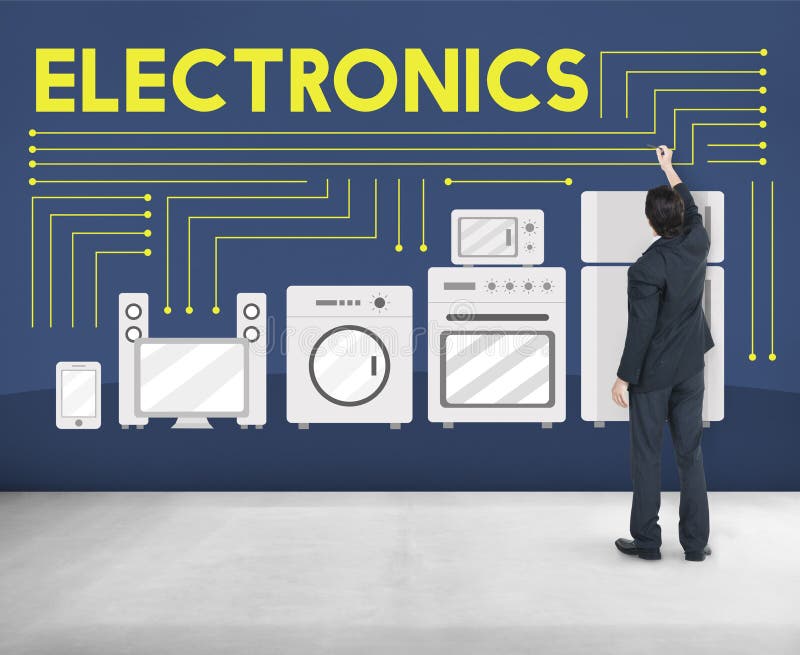 Electronics Capacitor Contemporary Technology Concept Stock Photo ...