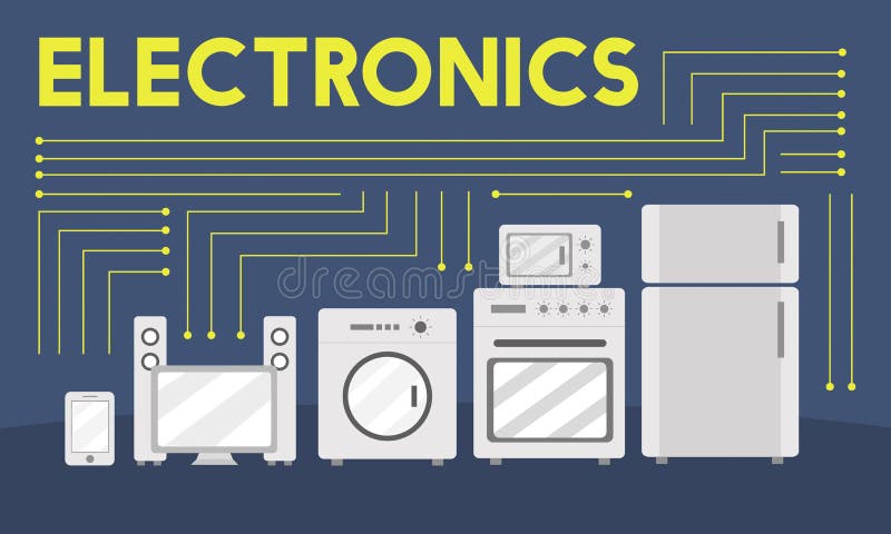 Electronics Capacitor Contemporary Technology Concept Stock ...