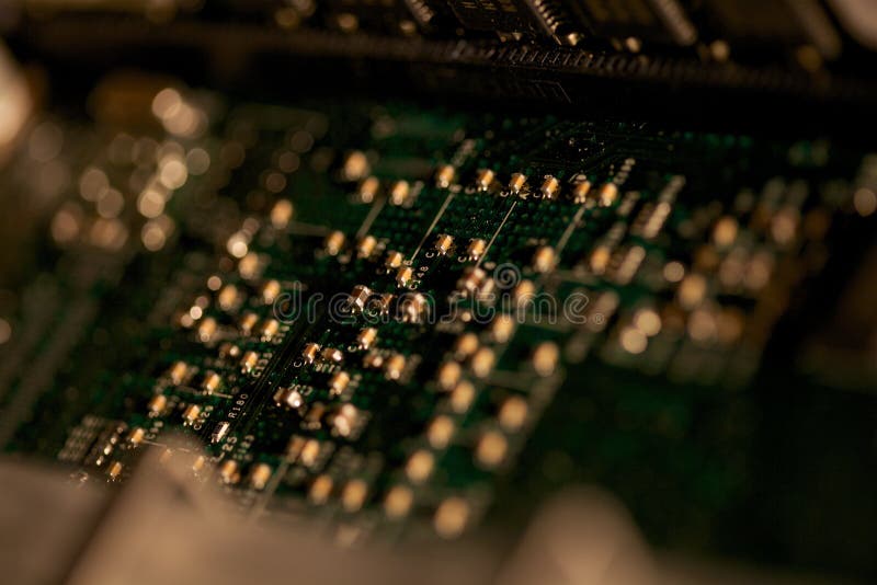 Electronics, Close Up, Electrical Network, Macro Photography Stock ...