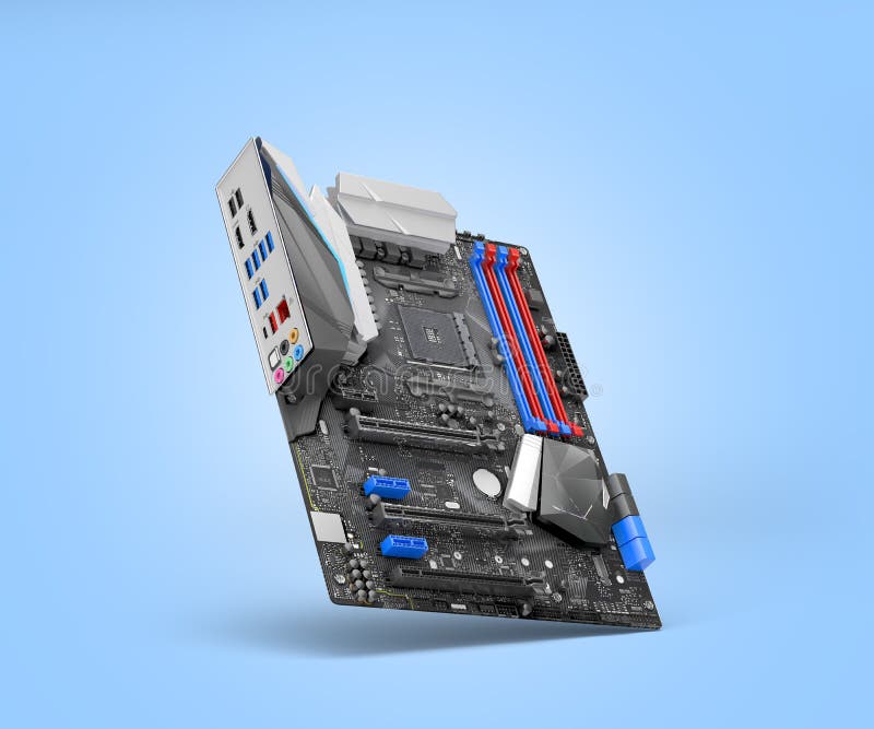 Mainboard 3d Stock Illustrations – 1,461 Mainboard 3d Stock ...