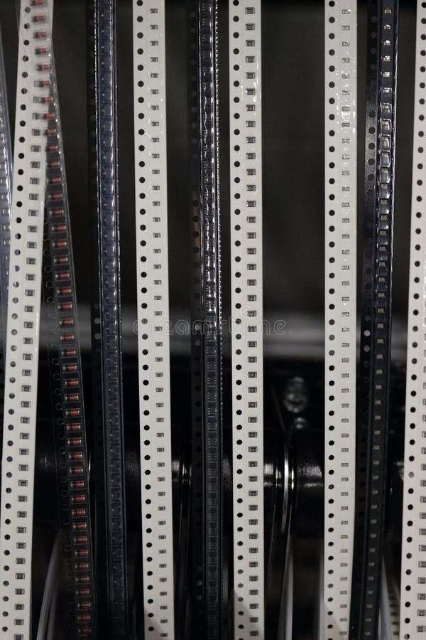 Electronics Conductors and Micro Circuits Roll Editorial Photo - Image ...