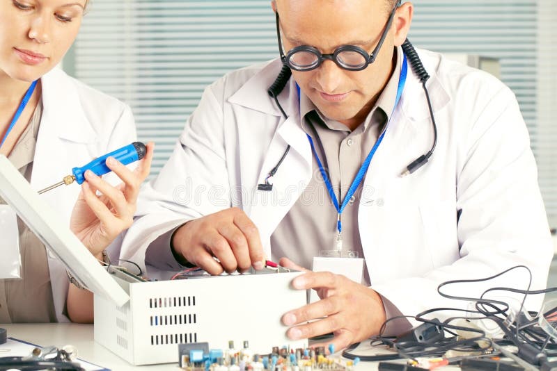 Electronics engineer stock photo. Image of electronic - 77353942