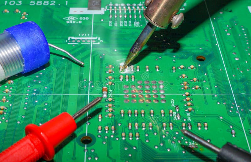 Electronics Manufacturing Services, Motherboard Digital Chip. Tech ...