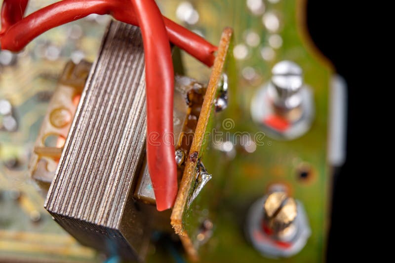Electronics from Old Electronic Devices. Parts for Repair in an ...