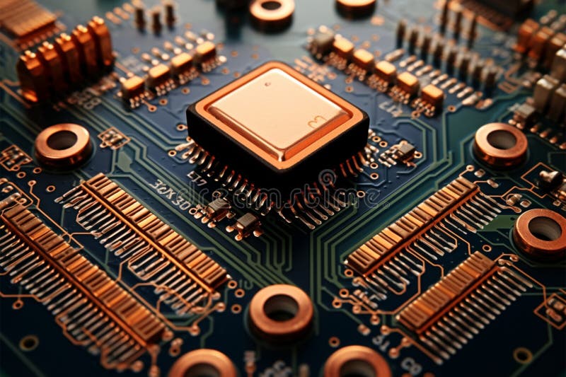 In Electronics, PCB Circuit Boards Serve As Vital Components Stock ...