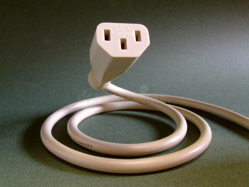 Electronics Power Cable stock image. Image of energizing - 4357687