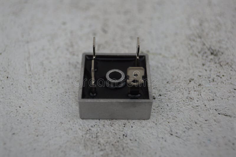 Electronics Rectifier Bridge for Cars Stock Photo - Image of micronics ...
