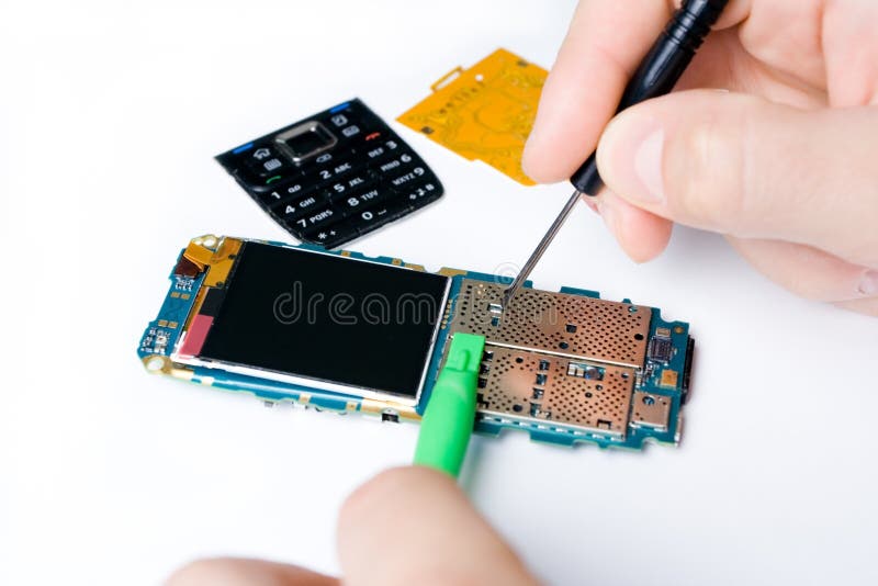 Electronics repair stock image. Image of technology, engineer - 15705175