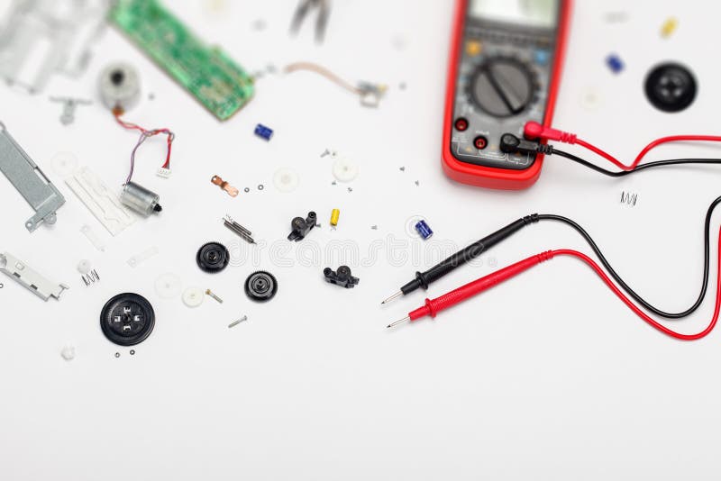 Electronics background stock image. Image of metal, diagnose - 11722753