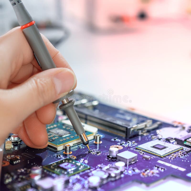 Electronics Repair Service, Text Space Stock Image - Image of concept ...