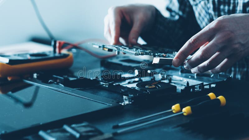 Electronics Repair stock image. Image of capacitor, business - 34919571