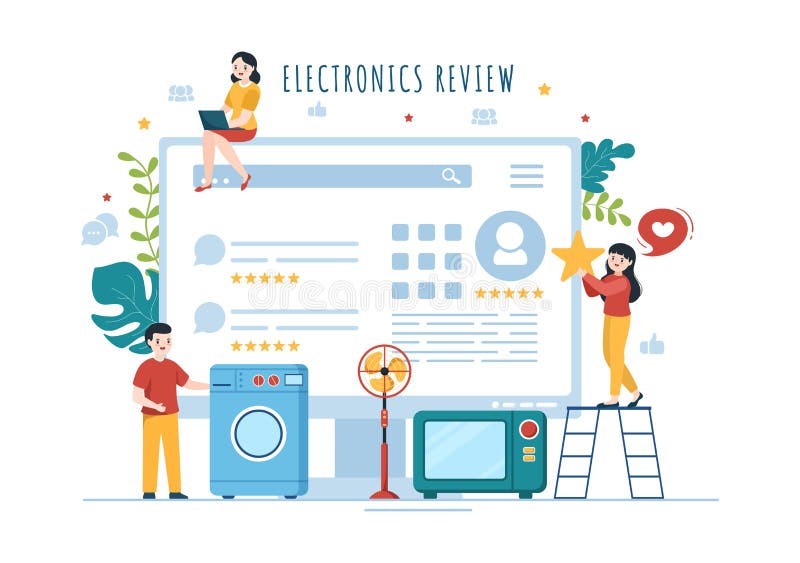 Electronics Review with Customer Rating Quality of Service or ...