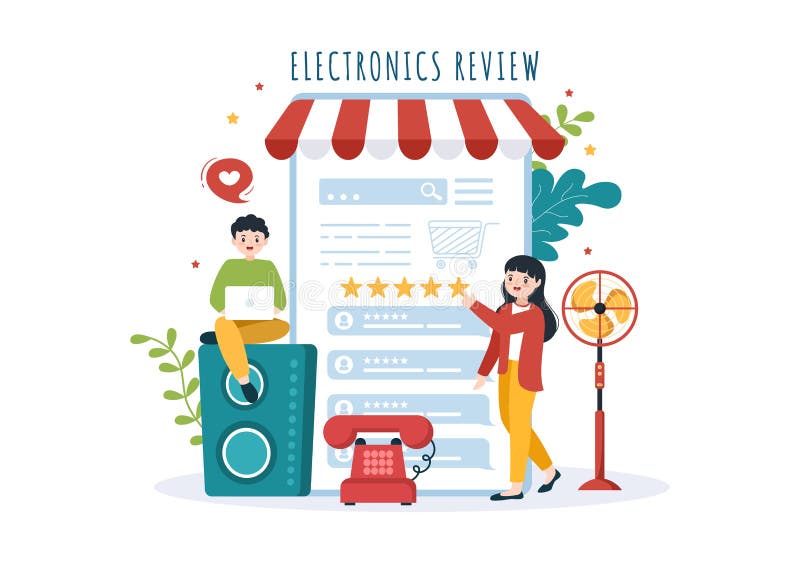 Electronics Review with Customer Rating Quality of Service or ...