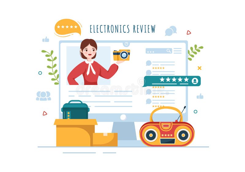 Electronics Review with Customer Rating Quality of Service or ...