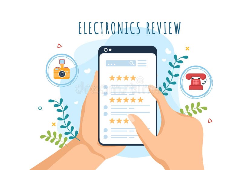 Electronics Review with Customer Rating Quality of Service or ...
