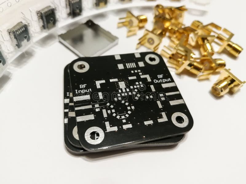 Electronics RF PCB without Soldered Components Stock Photo - Image of ... Electronics RF PCB without Soldered Components Stock Photo - Image of ...