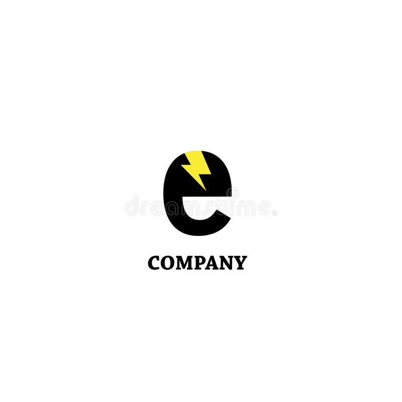 Electronics Services or Goods Company Logo Stock Vector - Illustration ...