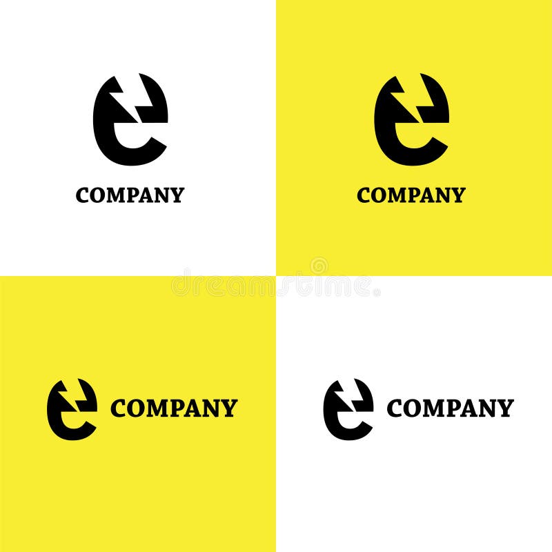 Electronics Services or Goods Company Logo Stock Vector - Illustration ...