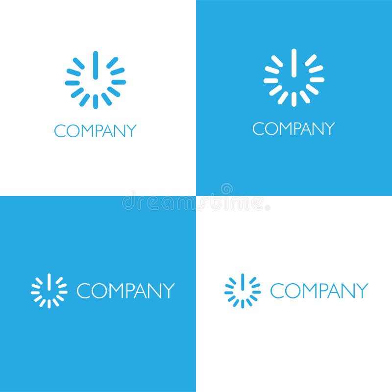 Electronics Services or Goods Company Logo Stock Vector - Illustration ...