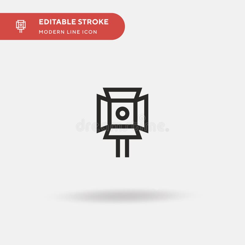 Electronics Simple Vector Icon. Illustration Symbol Design Template for ...