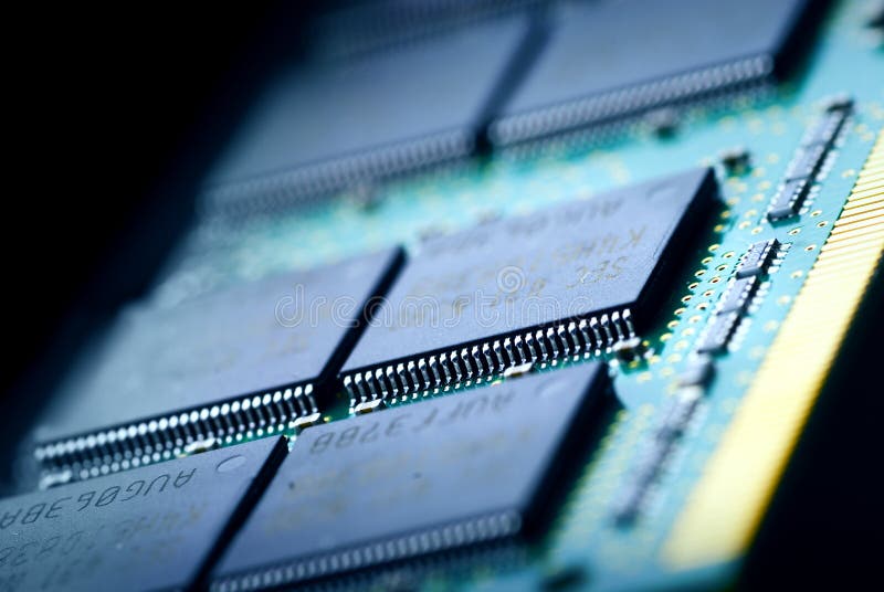 The electronics technology stock image. Image of blue - 3419039