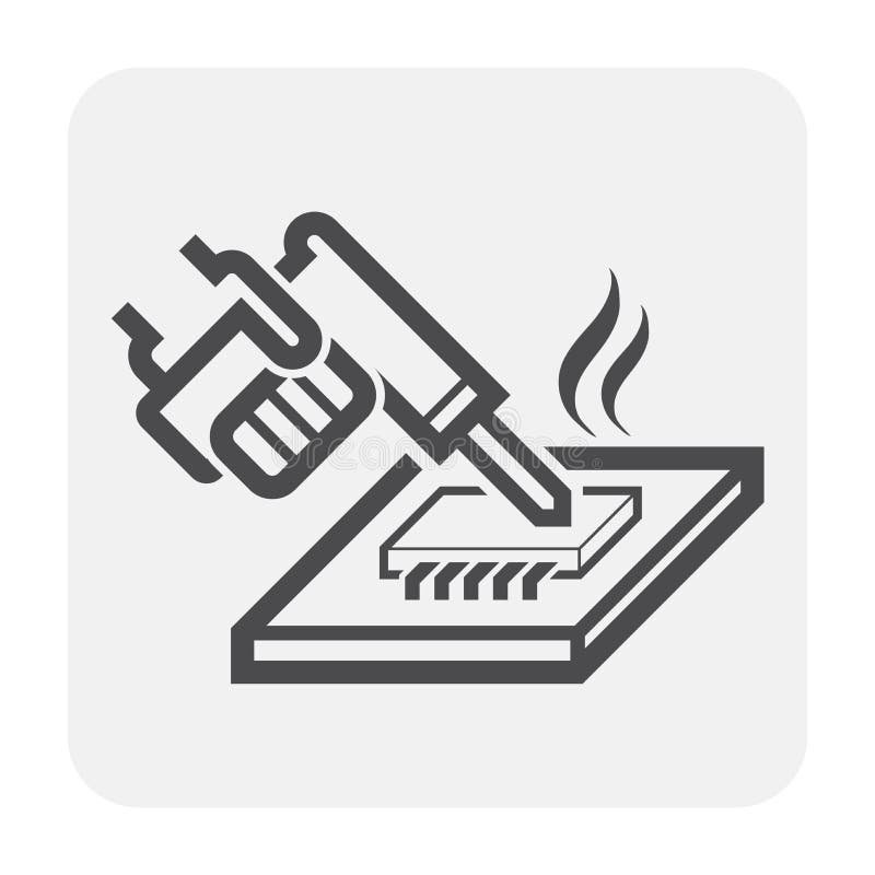 Electronics tool icon stock vector. Illustration of science - 179927517