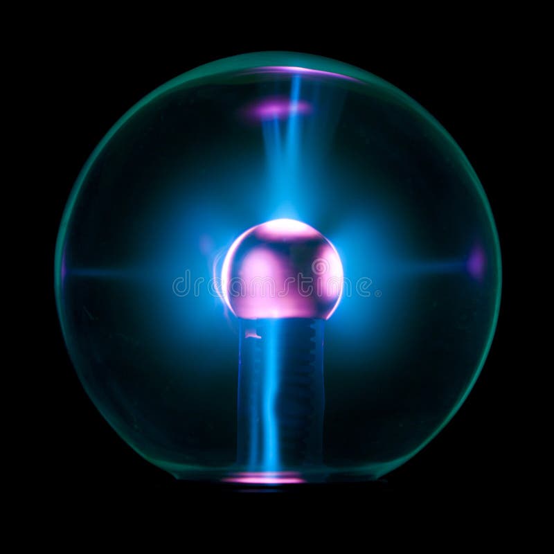 Electrostatic ball stock image. Image of electrostorm - 22585525