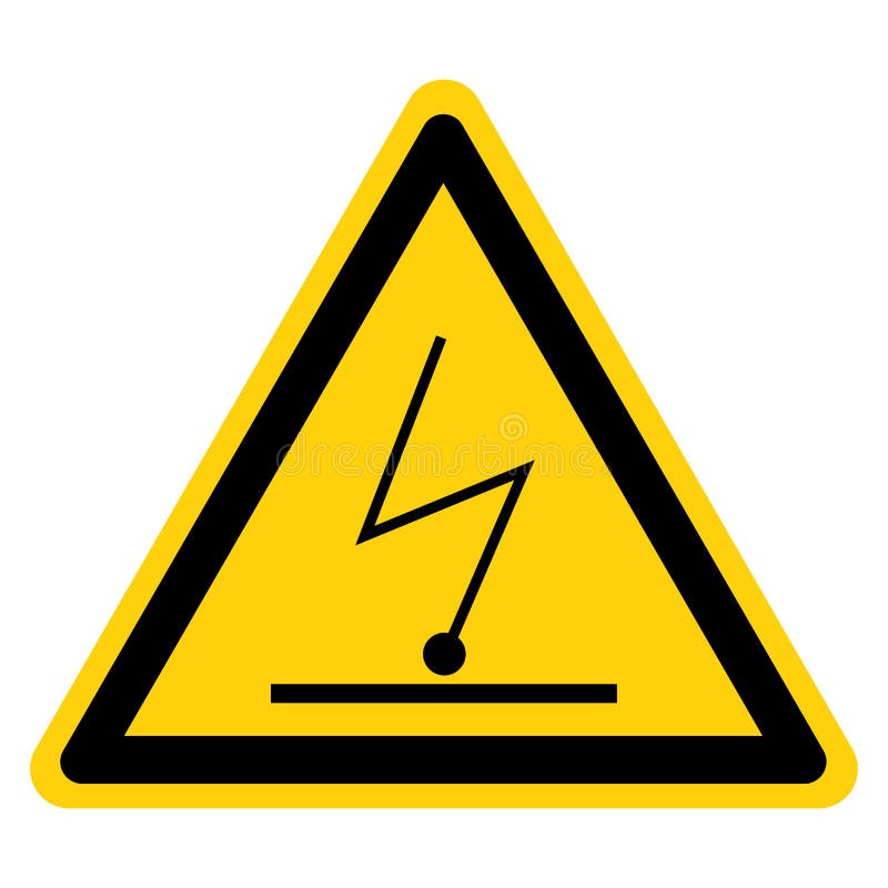 Electrostatic Charge Symbol Sign, Vector Illustration, Isolate on White ...