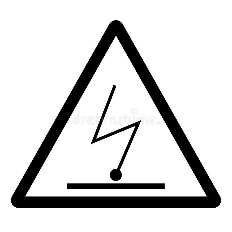 Electrostatic Charge Symbol Sign, Vector Illustration, Isolate on White ...